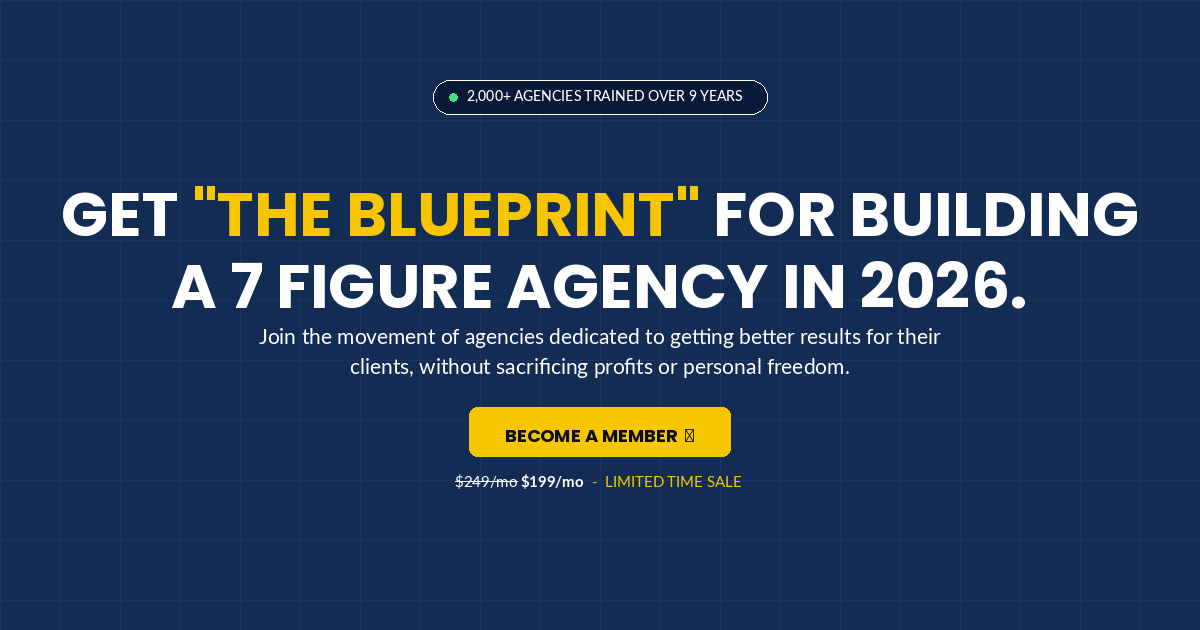 The Blueprint Training: Agency Training, Coaching + AI Agents