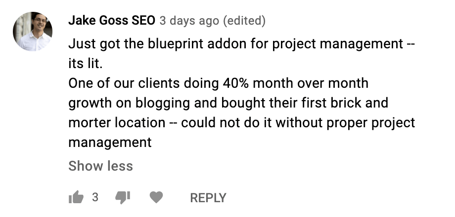 Reviews | The Blueprint Training